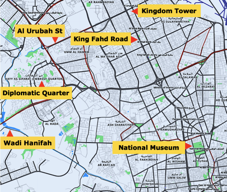 Diplomatic Quarter (DQ) in Riyadh