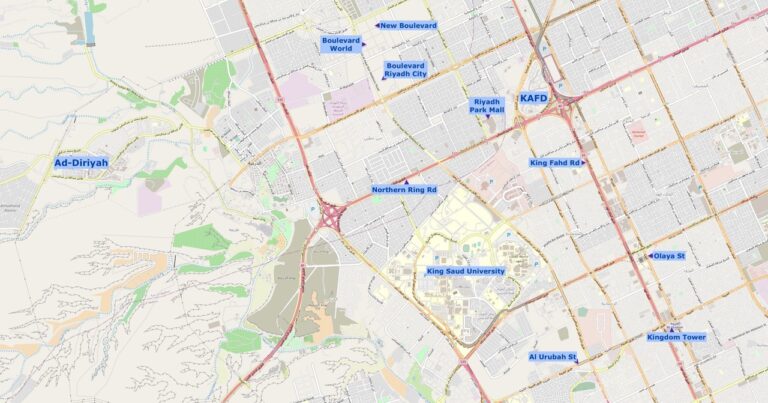 King Abdullah Finance District (KAFD) in Riyadh